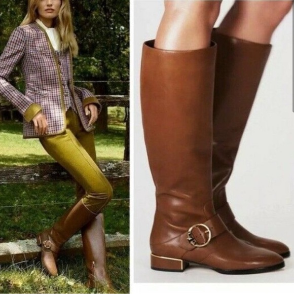 Tory Burch | Shoes | Tory Burch Womens Sofia Tall Riding Boots Size 6 ...